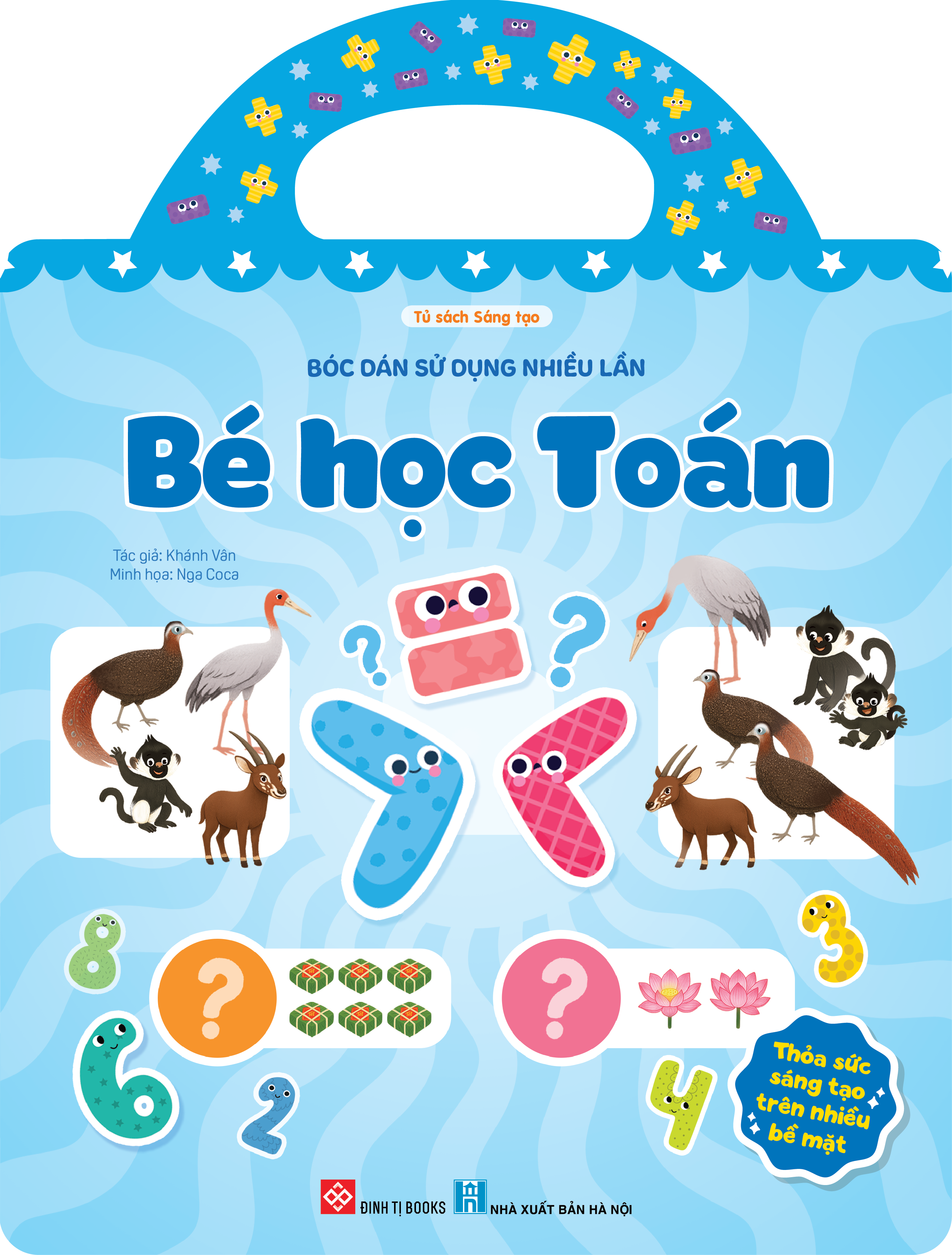Bóc dán sử dụng nhiều lần - Bé học Toán (Thỏa sức sáng tạo trên nhiều ...